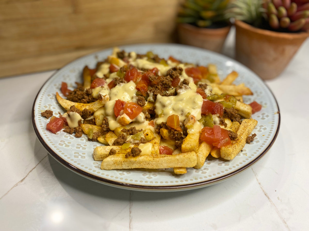 Easy Homemade Loaded Chorizo Nacho French Fries Recipe – Max’s Hot Sauce