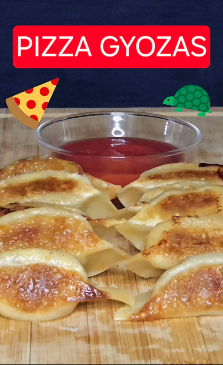 Pizza Gyoza from Teenage Mutant Ninja Turtles with Hot Italian Sausage ...
