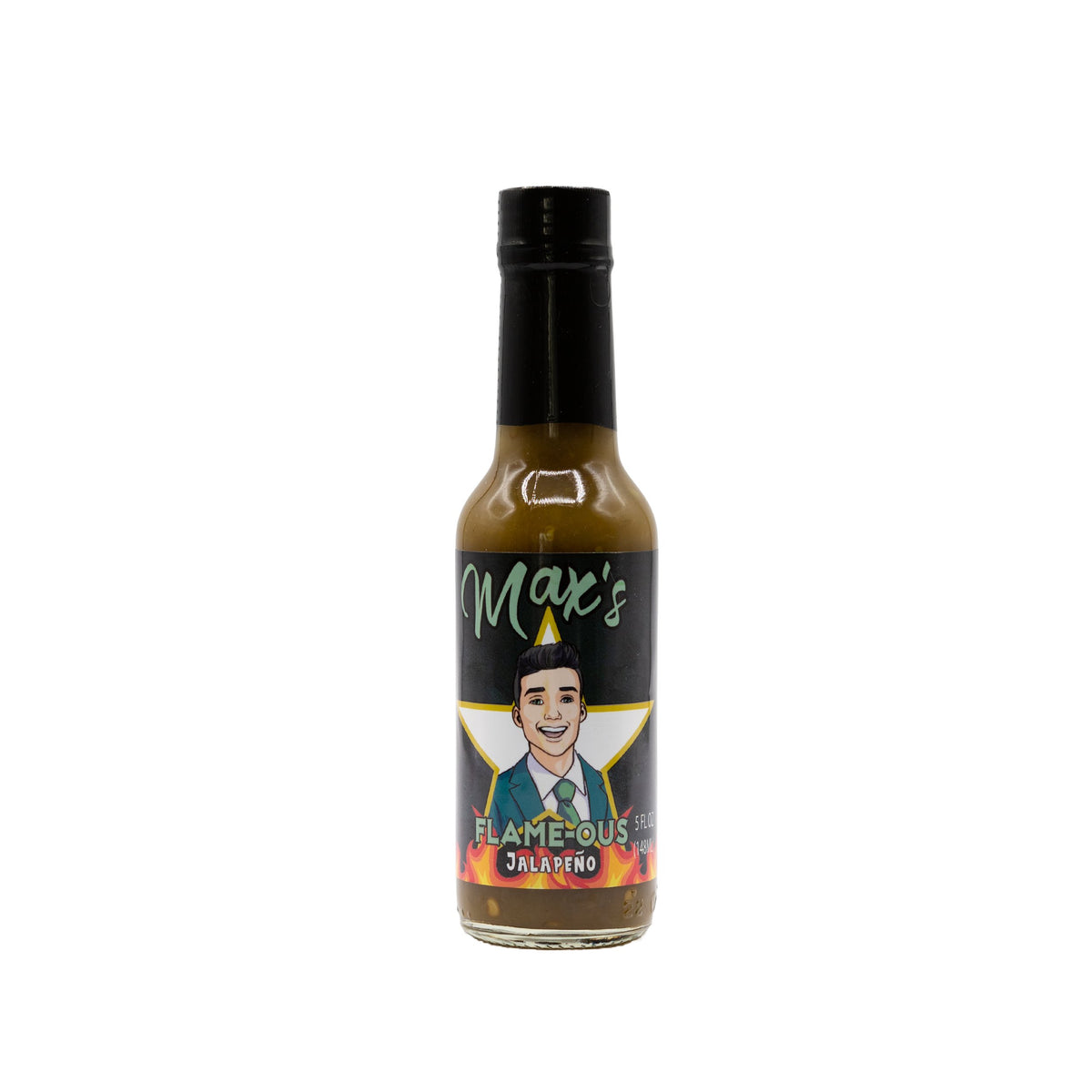 Max Flame-ous Jalapeño Hot Sauce – Max’s Hot Sauce